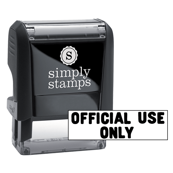 Official Use Only Stock Stamp - Simply Stamps