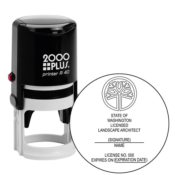 Official Washington Landscape Architect Stamp & Seal - Simply Stamps