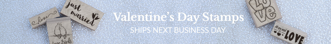 Valentine's Day Wood Craft Stamps - Simply Stamps